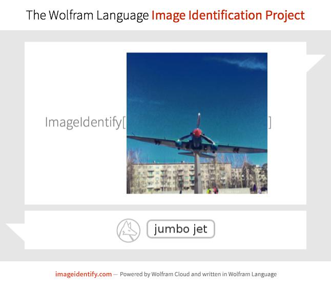 jumbo jet | The Wolfram Language Image Identification Project